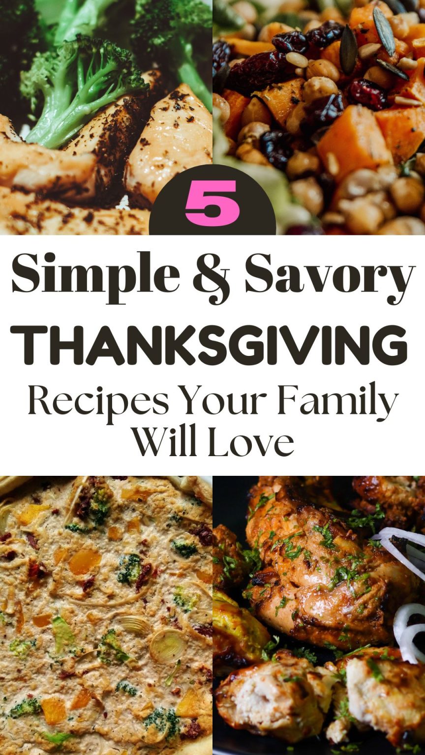 Five exciting THANKSGIVING recipe ideas