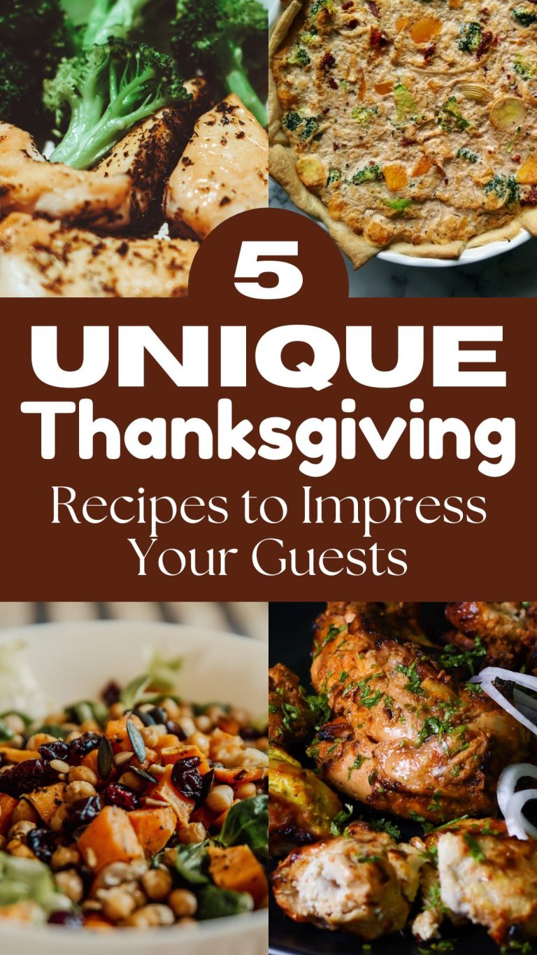 Five exciting THANKSGIVING recipe ideas