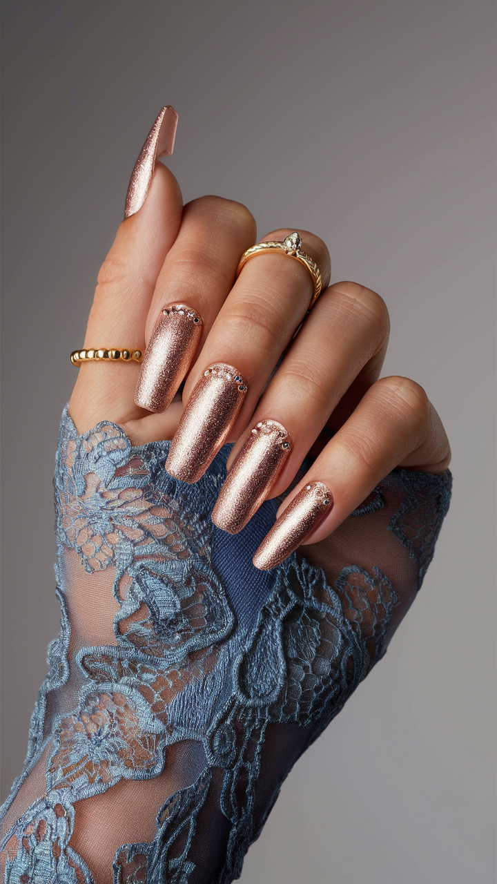 The Magic of Rose Gold Nails