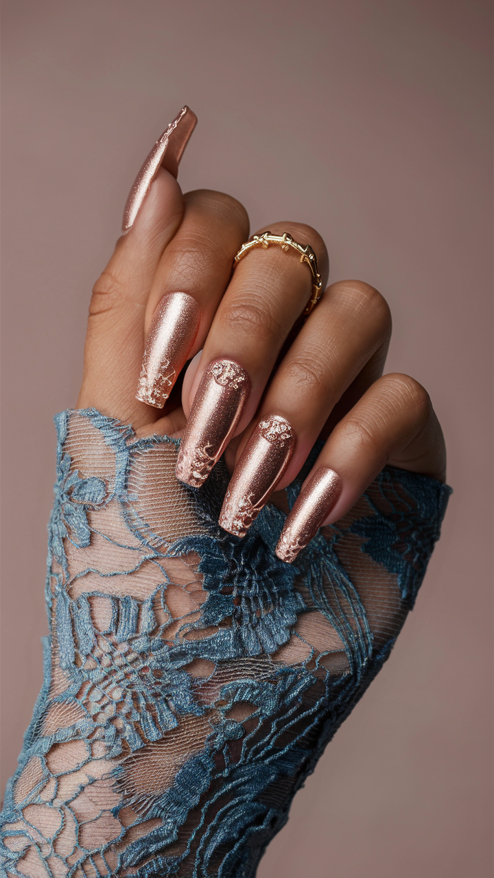 The Magic of Rose Gold Nails