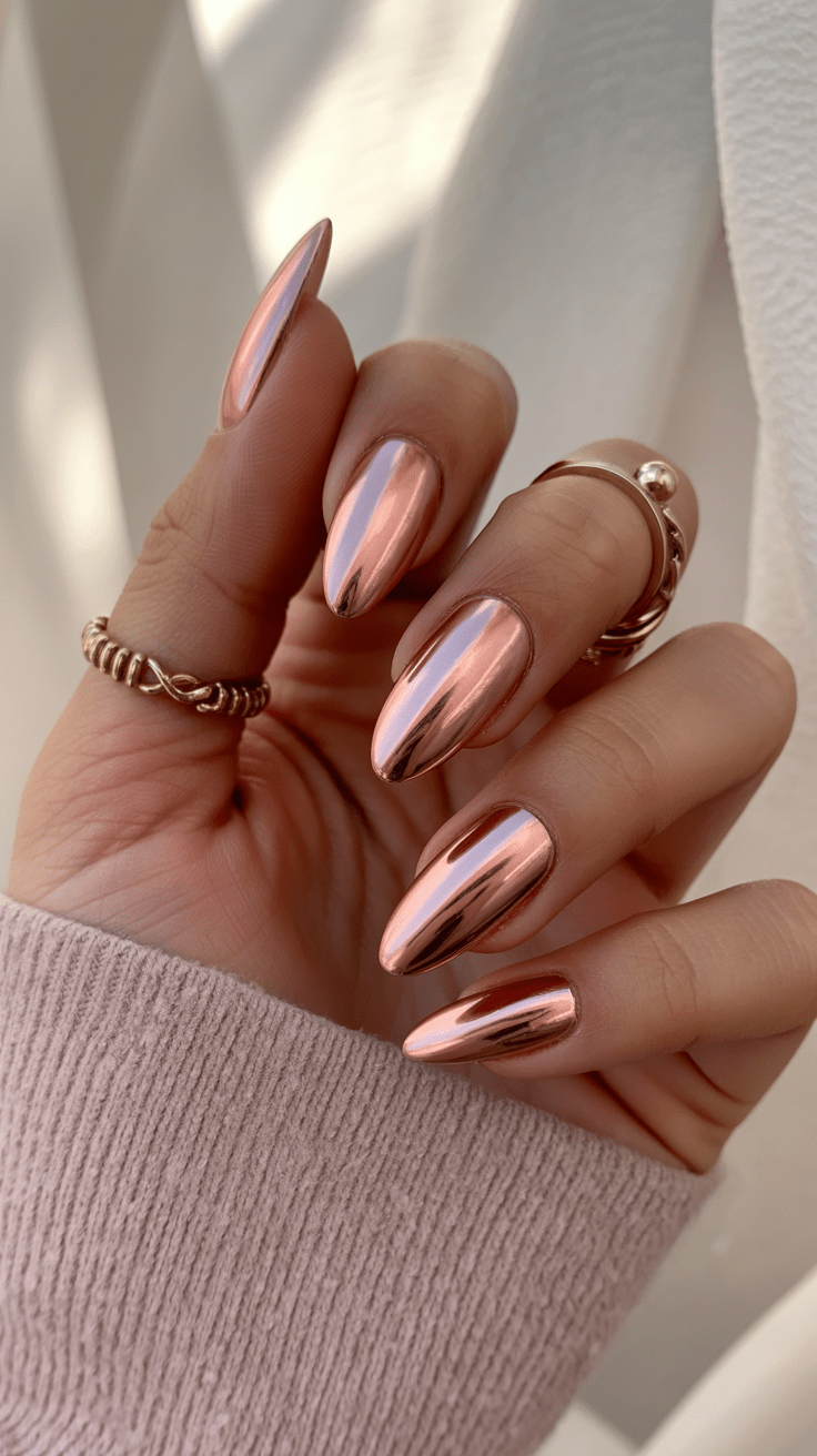 The Magic of Rose Gold Nails
