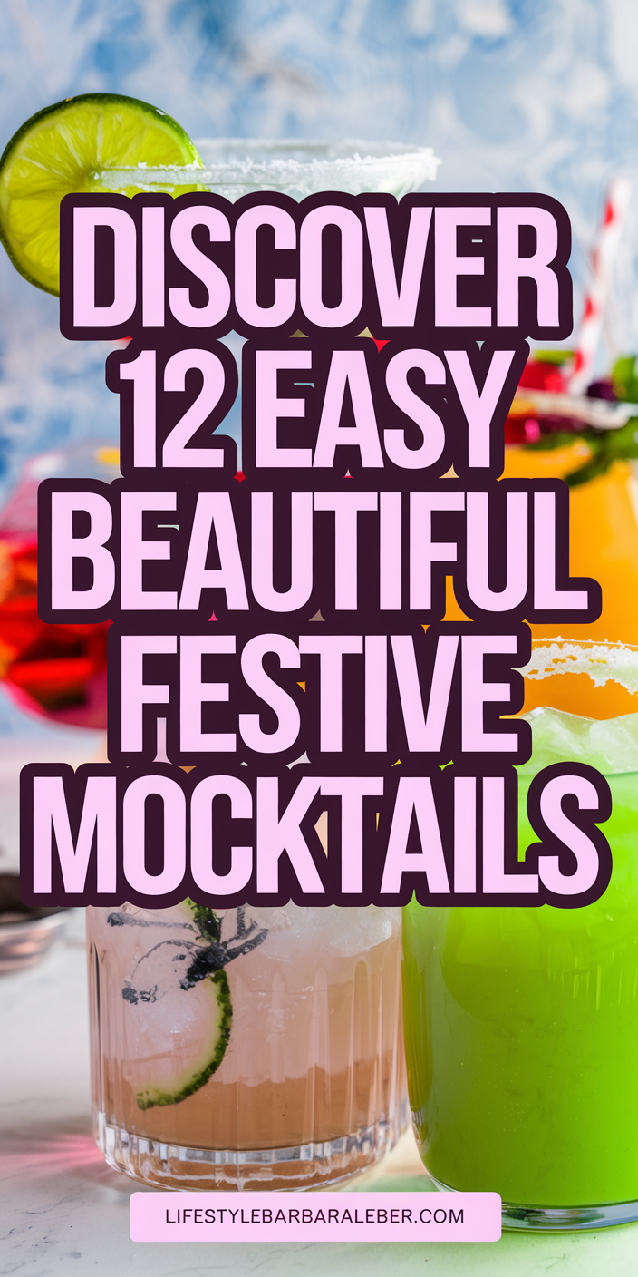 10 Elegant Non-Alcoholic Cocktails for Hosting Without Alcohol