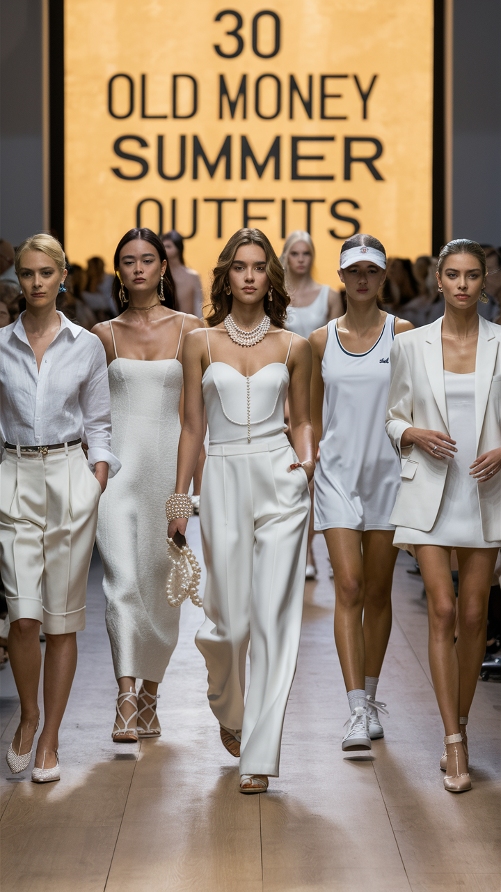Old Money Summer Outfits for Women Who Love Quiet Luxury Style