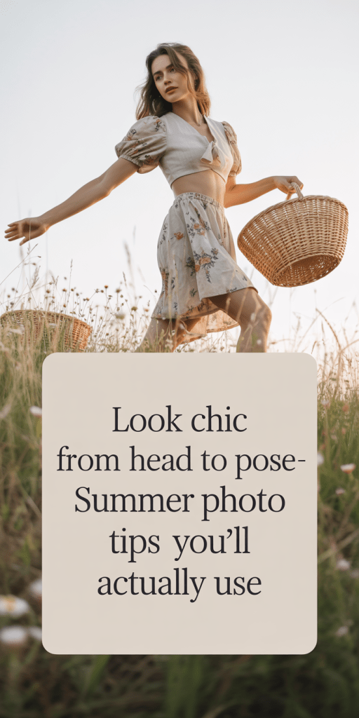 Best Summer Photo Poses