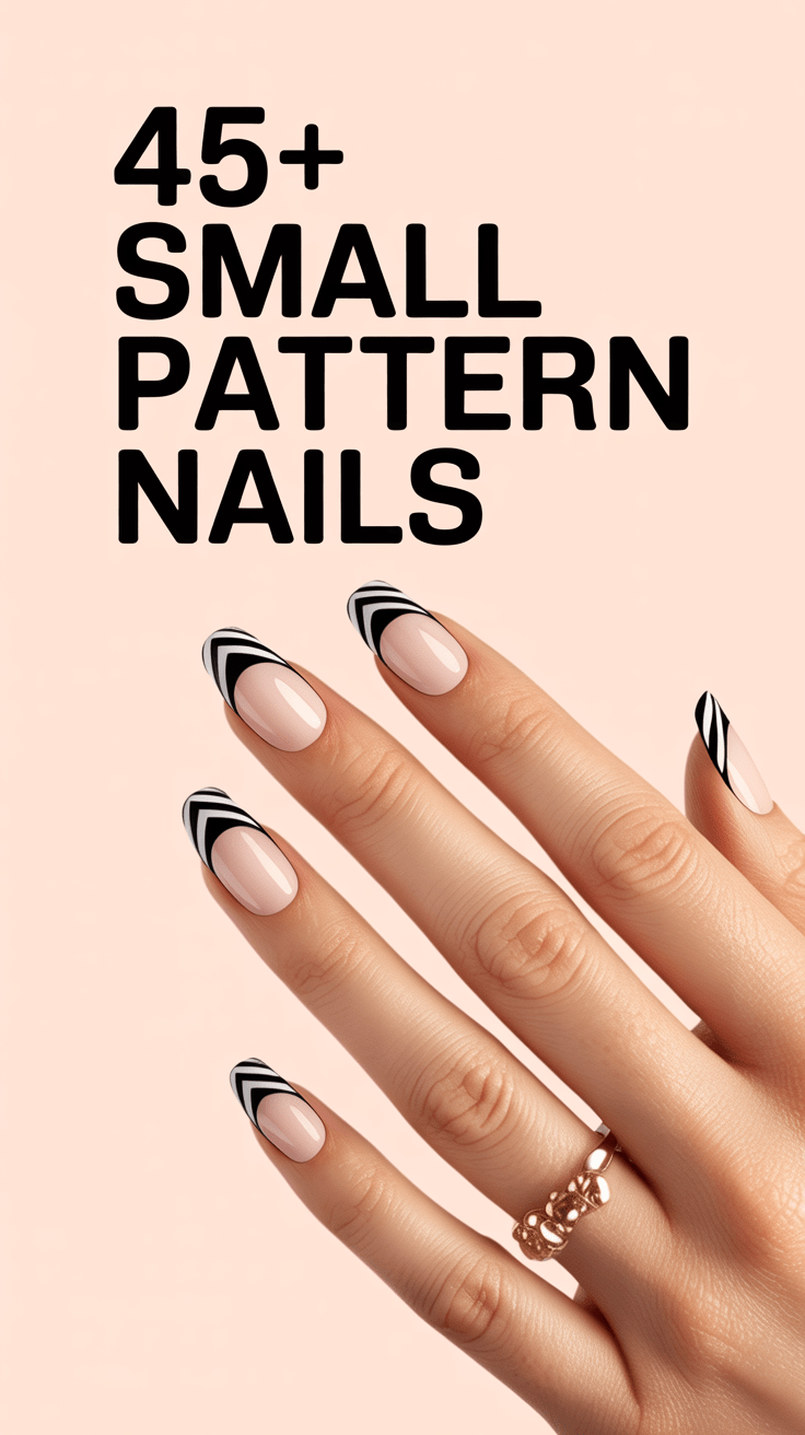 Small Pattern Nail Designs