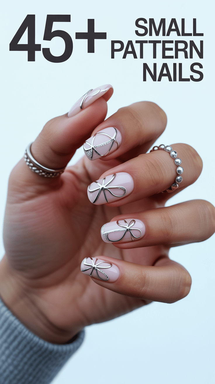 Small Pattern Nail Designs