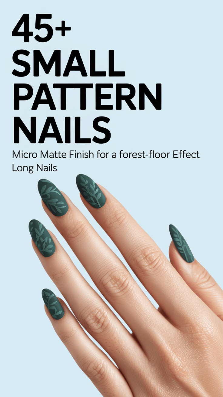Small Pattern Nail Designs