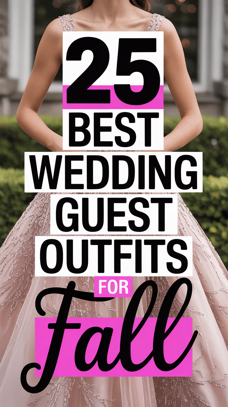 25 Best Wedding Guest Outfits for Fall