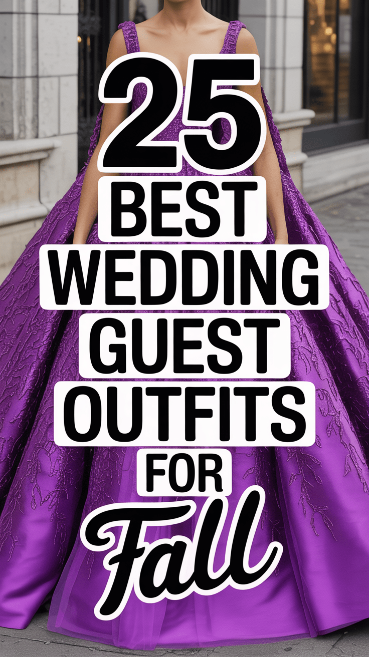 25 Best Wedding Guest Outfits for Fall