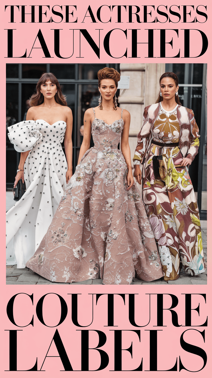 These Actresses Launched Couture Labels