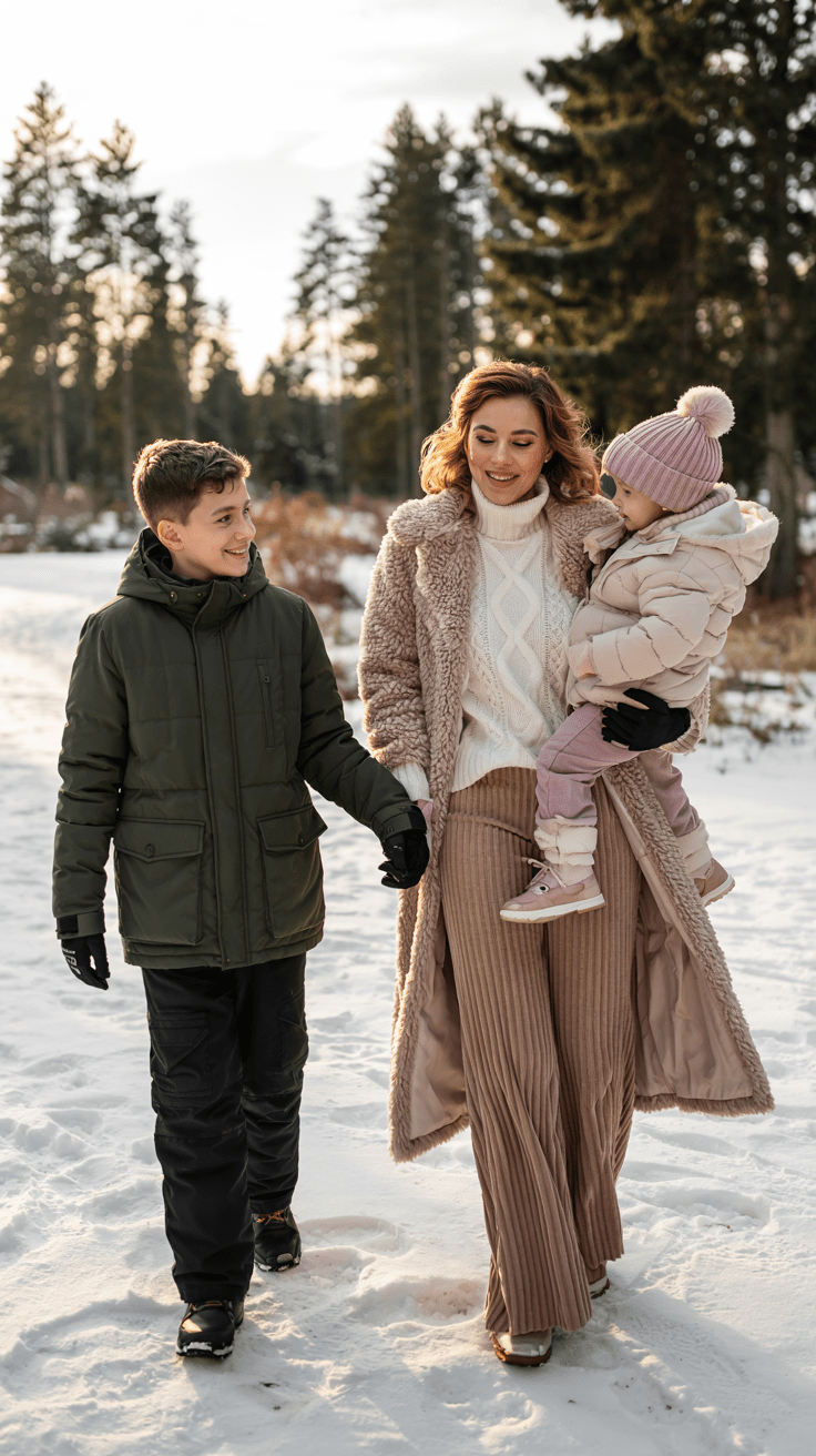 15 Chic Winter Outfits for Moms Who Want Comfort Without Losing Style