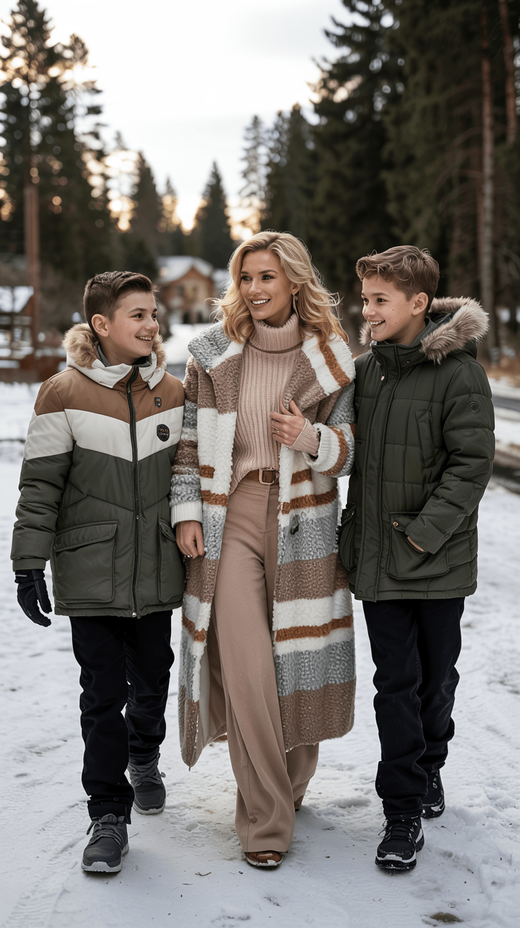 15 Chic Winter Outfits for Moms Who Want Comfort Without Losing Style